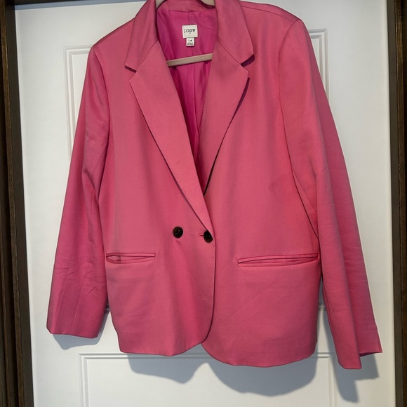 J. Crew Factory | Jackets & Coats | Jcrew Pink Blazer | Poshmark
